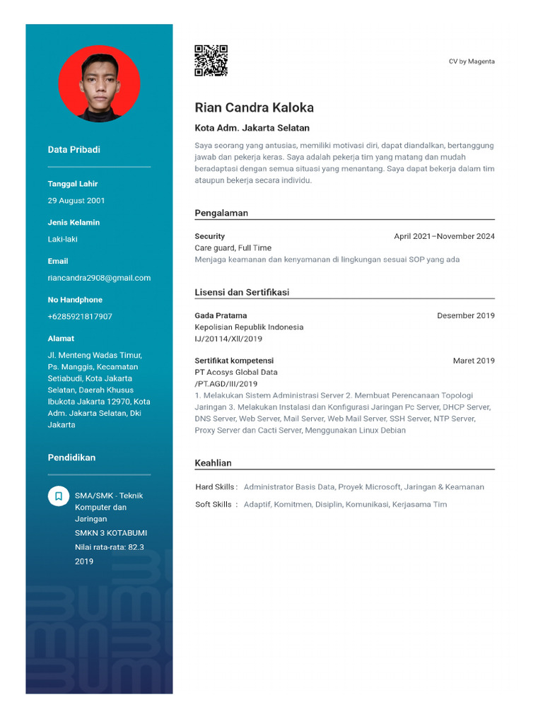 CV_Rian Candra Kaloka (5) | PDF