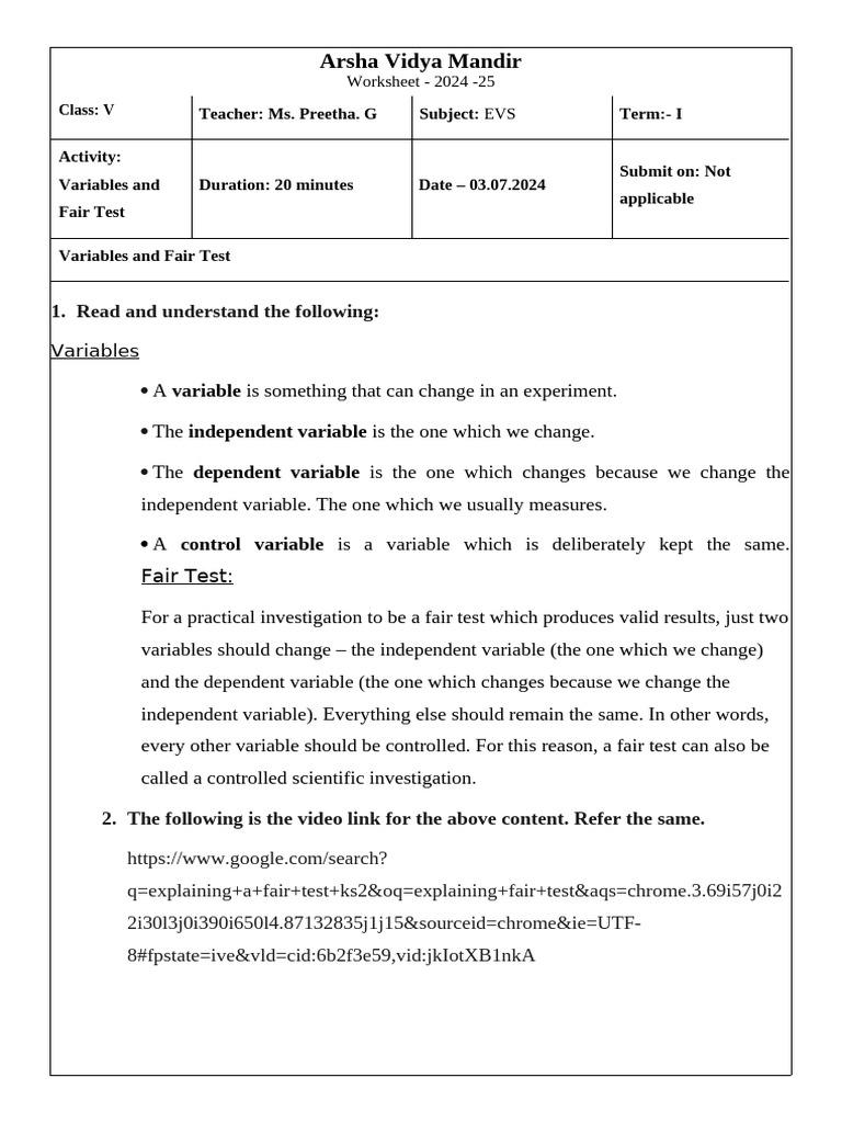 file_1735553251_1719995743_file_1719995634_Variables and Fair test (1 ...