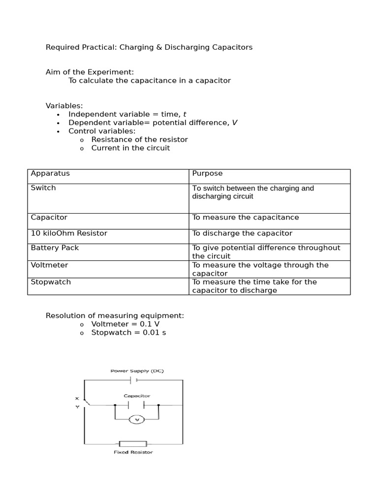 Required Practical Capacitance | PDF | Capacitor | Voltage