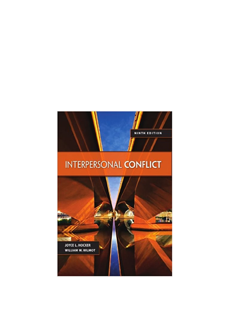 (Ebook PDF) Interpersonal Conflict, 9th Edition by William Wilmot Download | PDF | Emotions ...