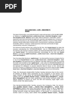 Indemnity Bond Sample Format | PDF | Finance & Money Management | Politics