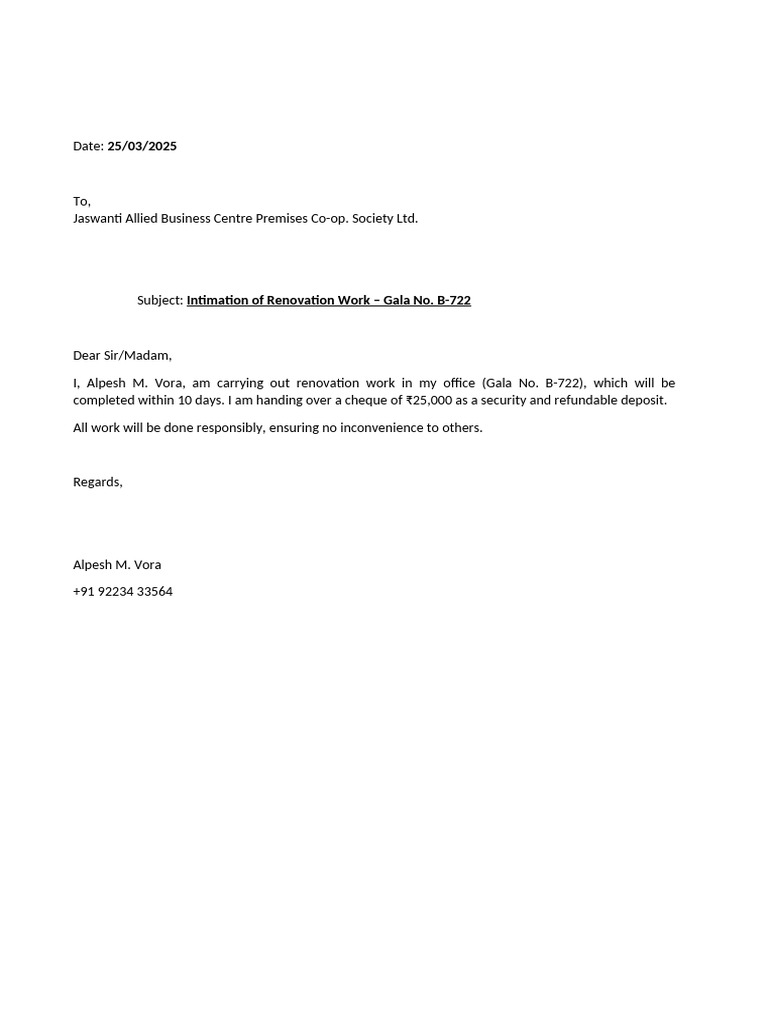 Letter To Jaswanti | PDF