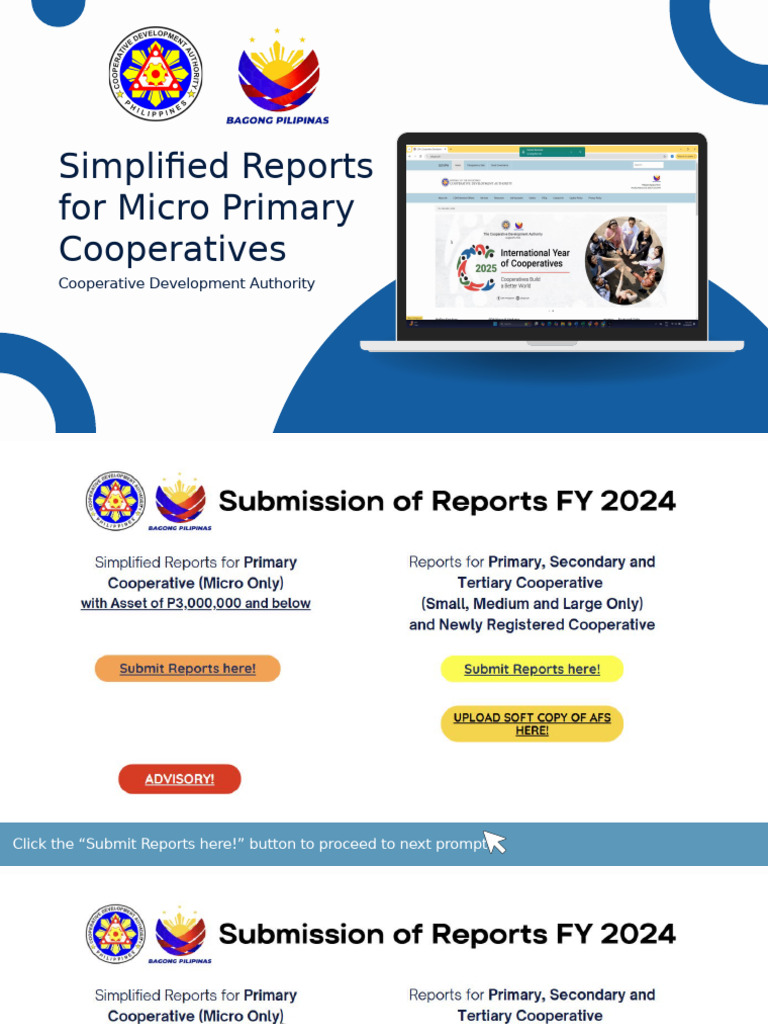 R3-Simplified Submission of Reports | PDF
