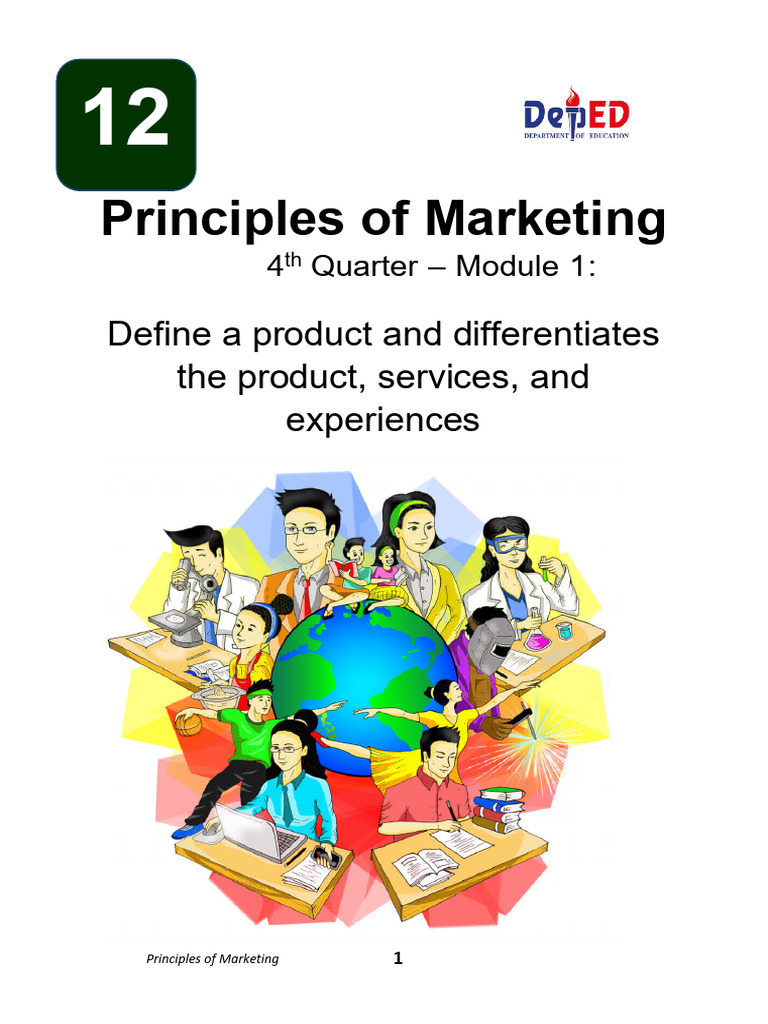 Principles of Marketing Module 1 | PDF | Marketing | Goods