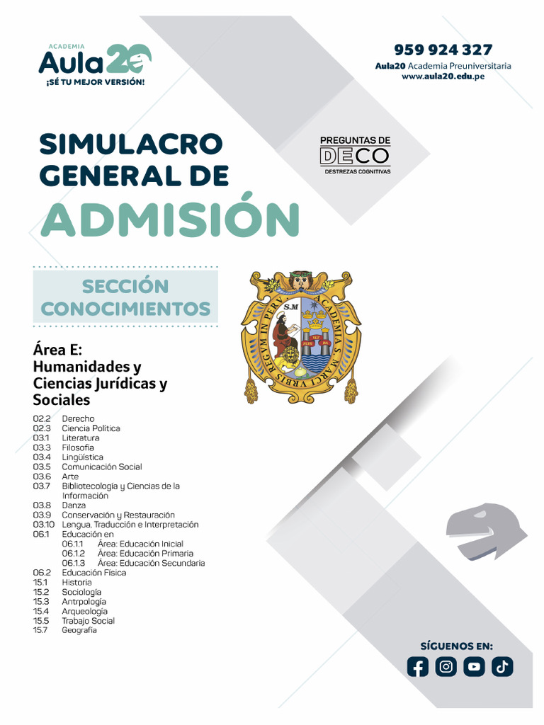 Simulacro Mensual - e Conocimientos | PDF