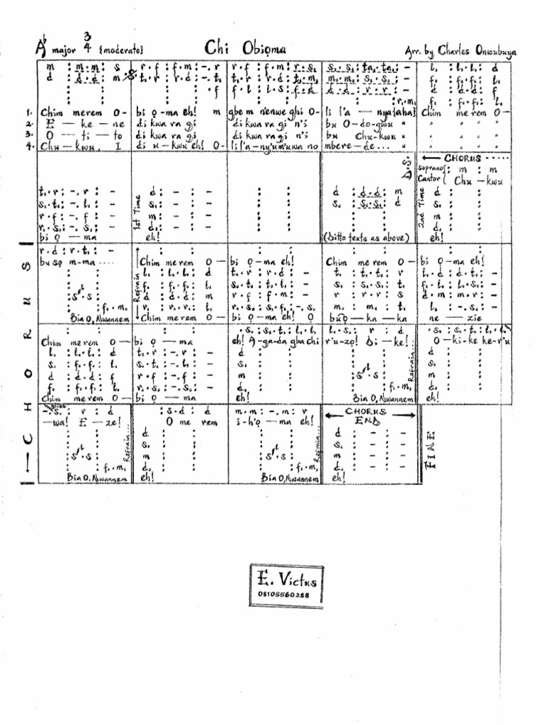 Chi Obioma - Charles Onwubuya | PDF