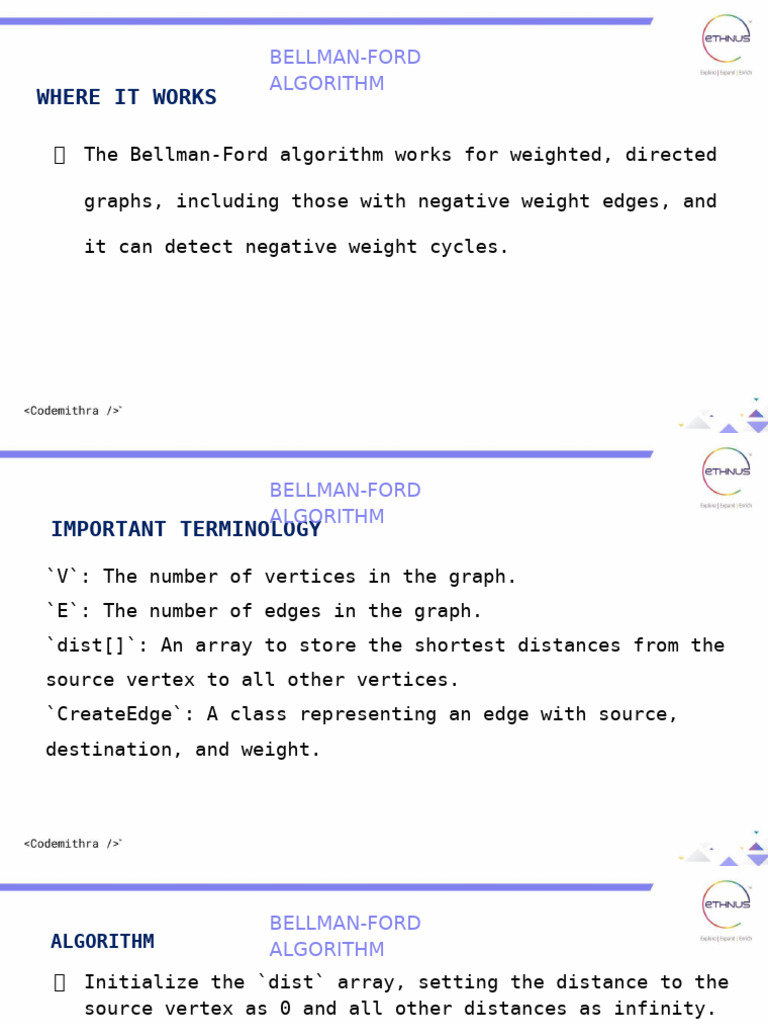 BELLMAN-FORD_ALGORITHM.2025 | PDF | Applied Mathematics | Computational ...