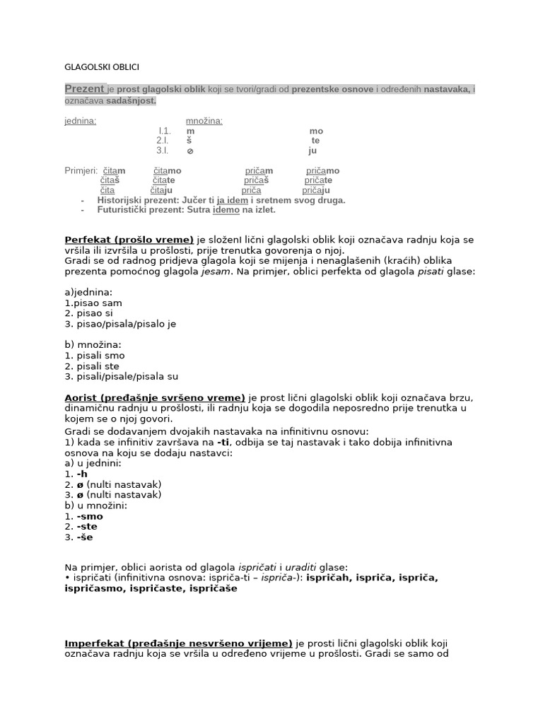 GLAGOLSKI OBLICI | PDF