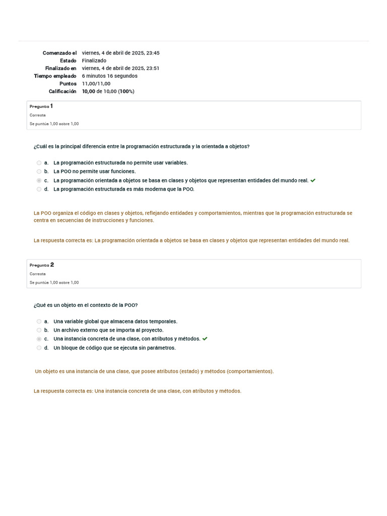 Java Cuestionario 3 | PDF | Programación | Constructor (Programación Orientada a Objetos)