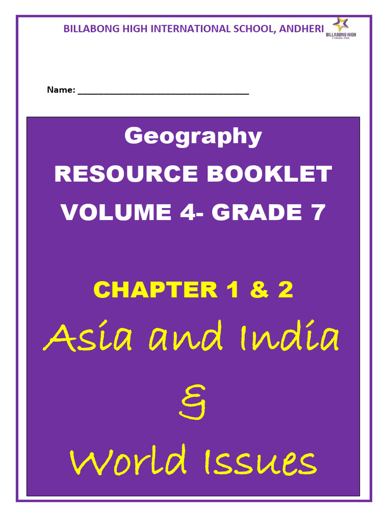 Geography Resource Booklet Volume 4-Grade 7: Chapter 1 & 2 | PDF | Greenhouse Gas | Greenhouse ...