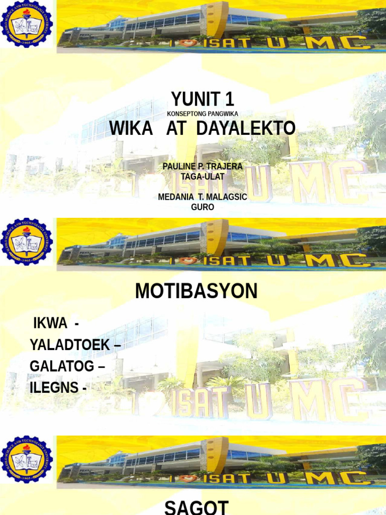 Fil 111 Barayti at Baryasyon ng Wika | PDF