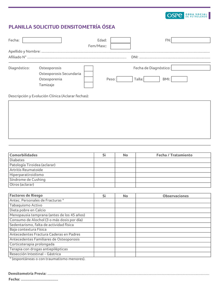 Densitometria_Osea | PDF | Osteoporosis | Enfermedades y trastornos
