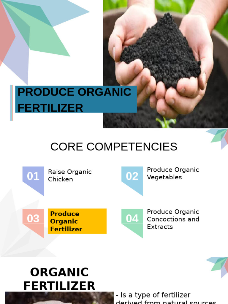 Produce Organic Fertilizer | PDF | Plant Nutrition | Compost