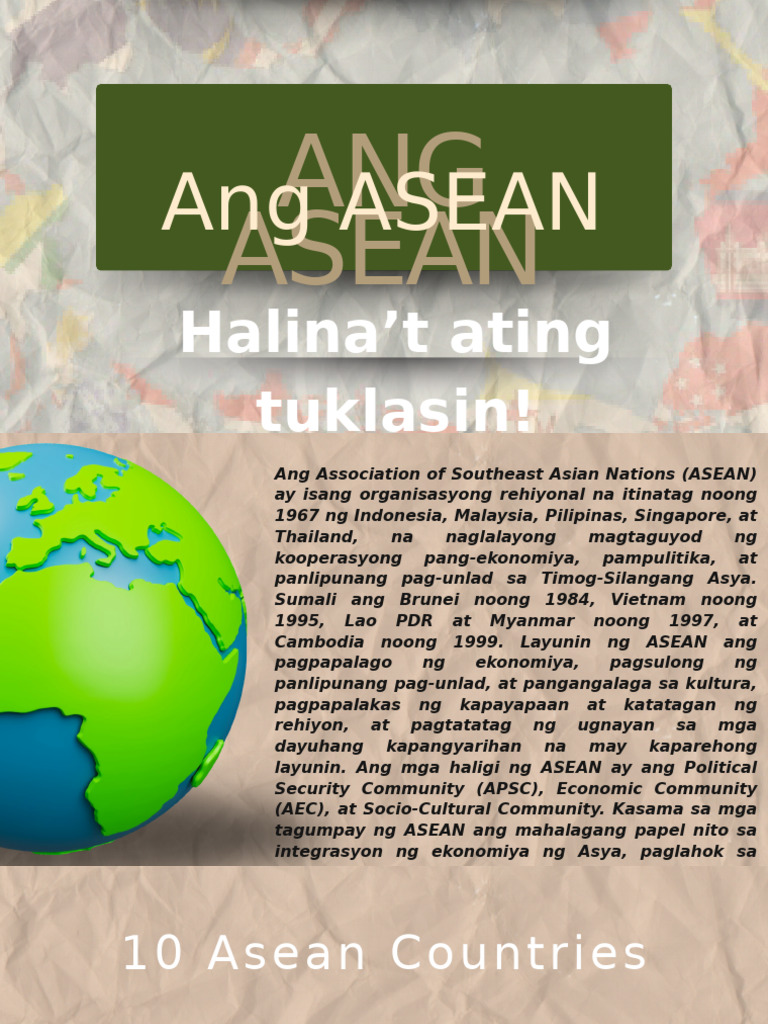 ASEAN PPT | PDF