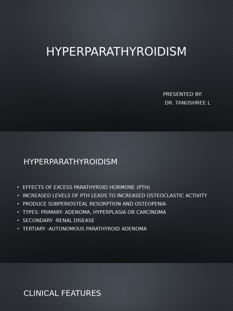 HyperParaThyroidism | PDF
