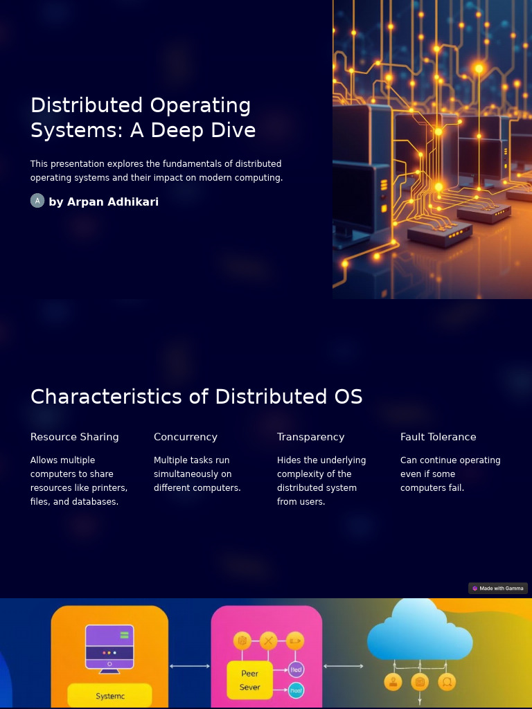 Distributed-Operating-Systems-A-Deep-Dive | PDF | Operating System | Security
