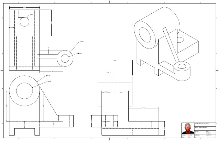 Technical Drawing Specifications Sheet | PDF