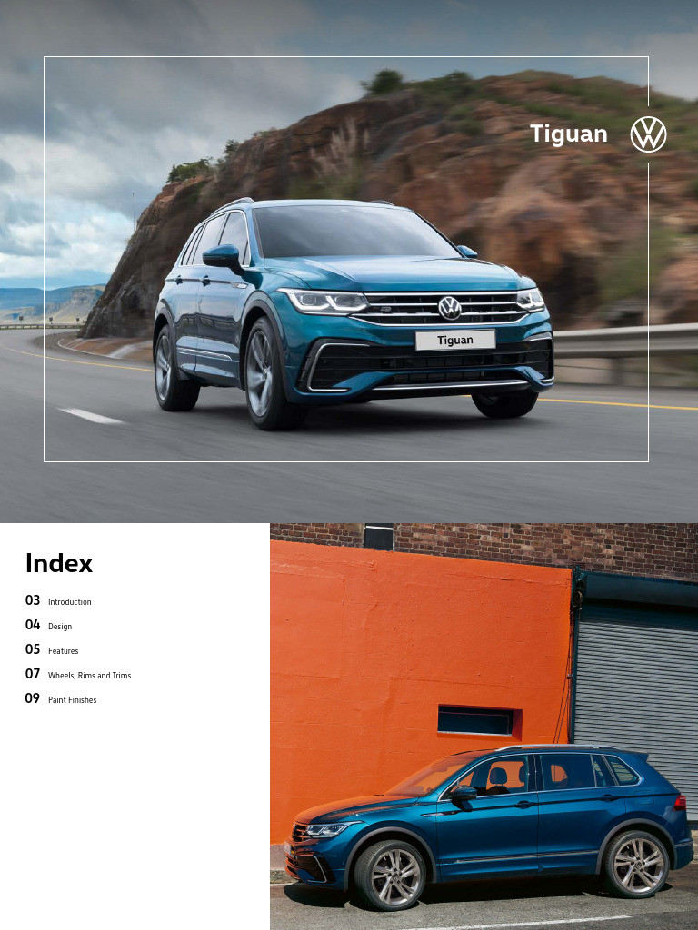 VW Brochure Updates Tiguan Brochure 28 May | PDF | Motor Vehicle ...