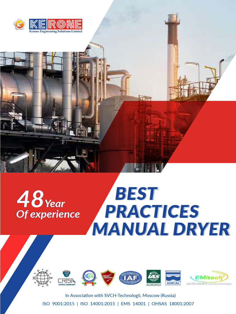 Best Practices Manual Dryer | PDF | Clothes Dryer | Paper