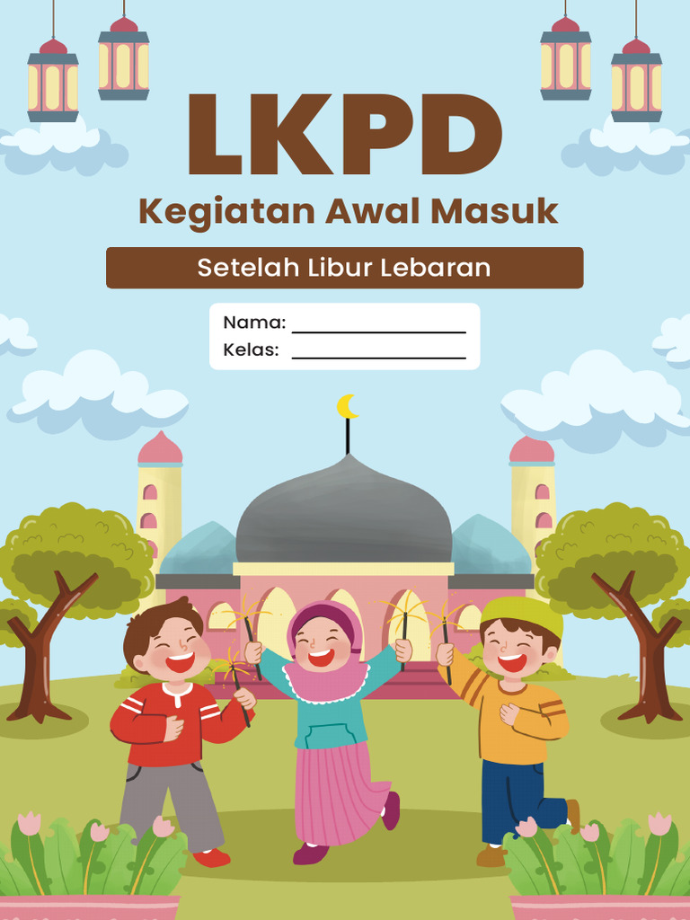 LKPD Cerita dan Refleksi Lebaran | PDF