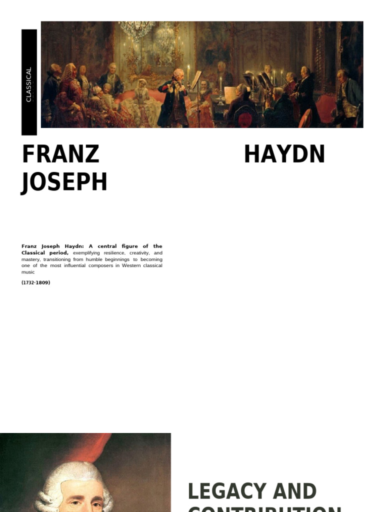 Classical Period Composers | PDF | Wolfgang Amadeus Mozart | Classical ...