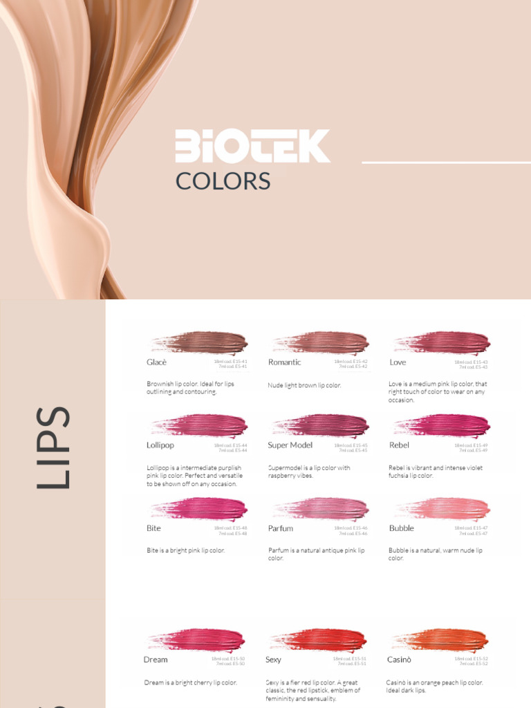ENG Color Chart | PDF | Color | Human Skin Color