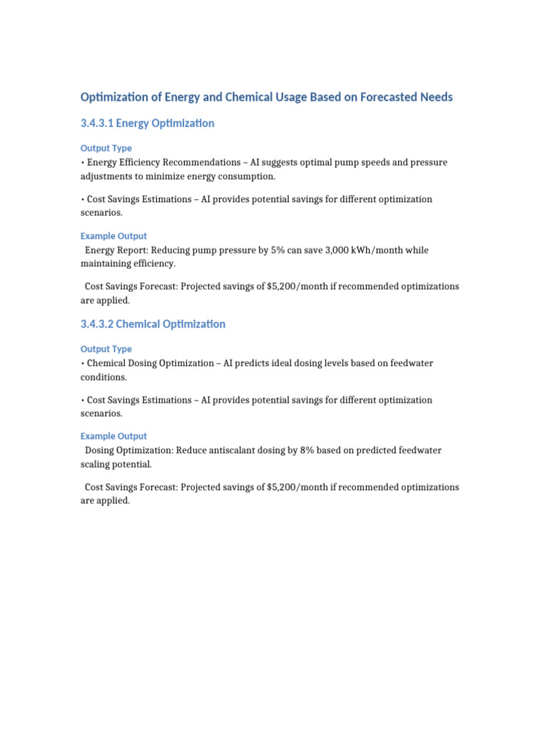 AI Optimization Energy Chemical Separated | PDF