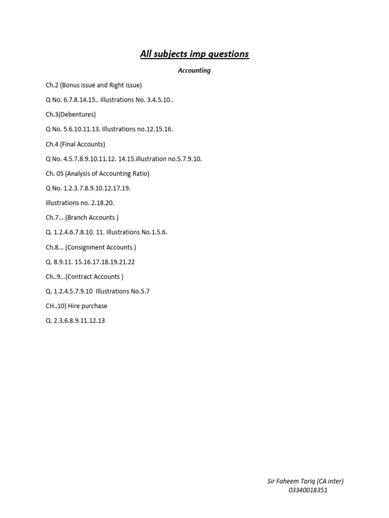 2 Important Questions | PDF | Communication | Taxes