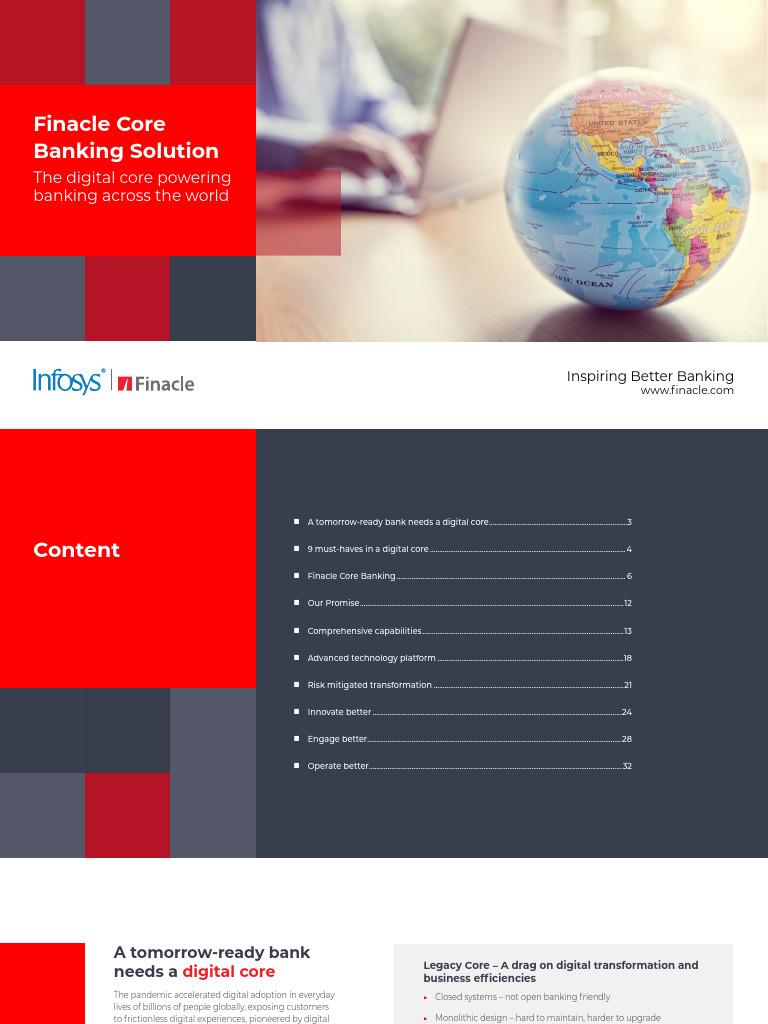 Finacle: Transforming Core Banking Solutions | PDF | Banks | Islamic ...
