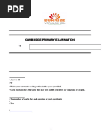 Grade 1 Myanmar Worksheet | PDF