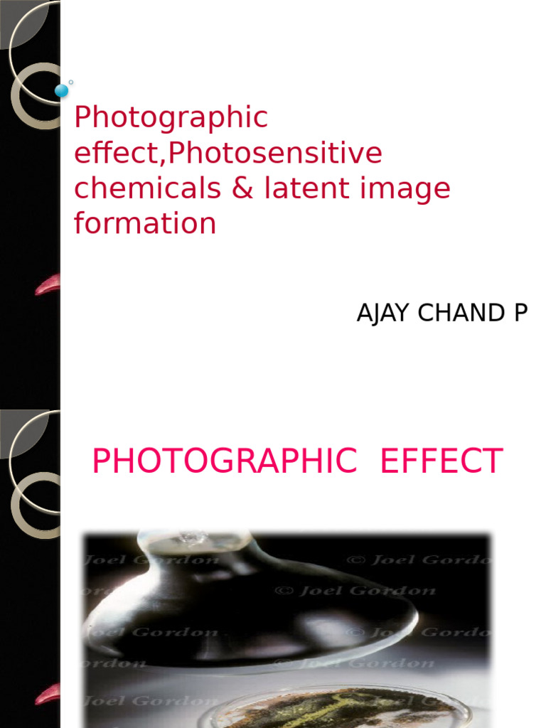 Photosensitive Chemicals in Photography | PDF | Exposure (Photography ...