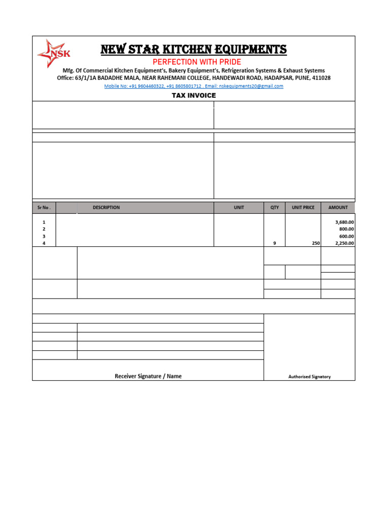 APH Aircon Invoice for Equipment Purchase | PDF | Invoice | Payments