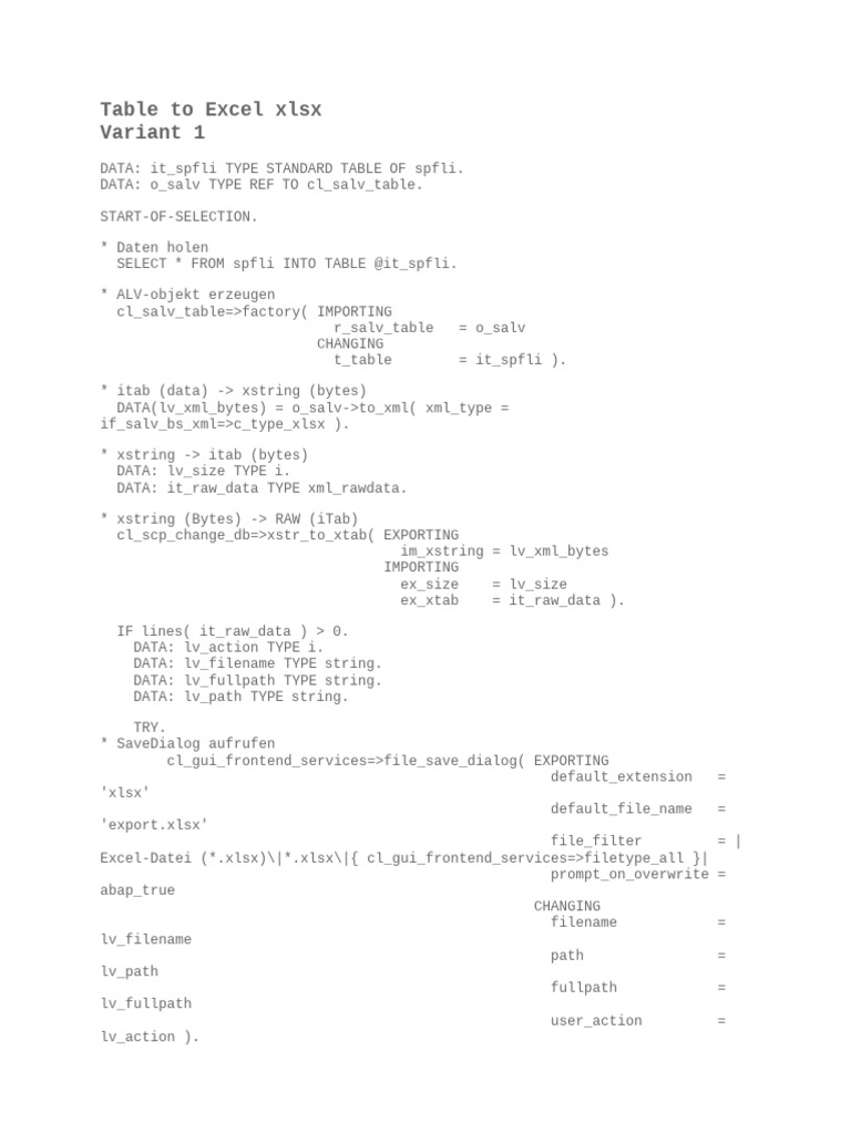 Table to Excel xlsx | PDF | File Format | Operating System Technology