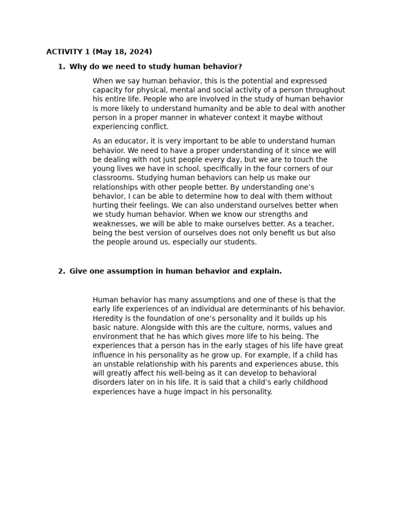 ACTIVITY 1 | PDF