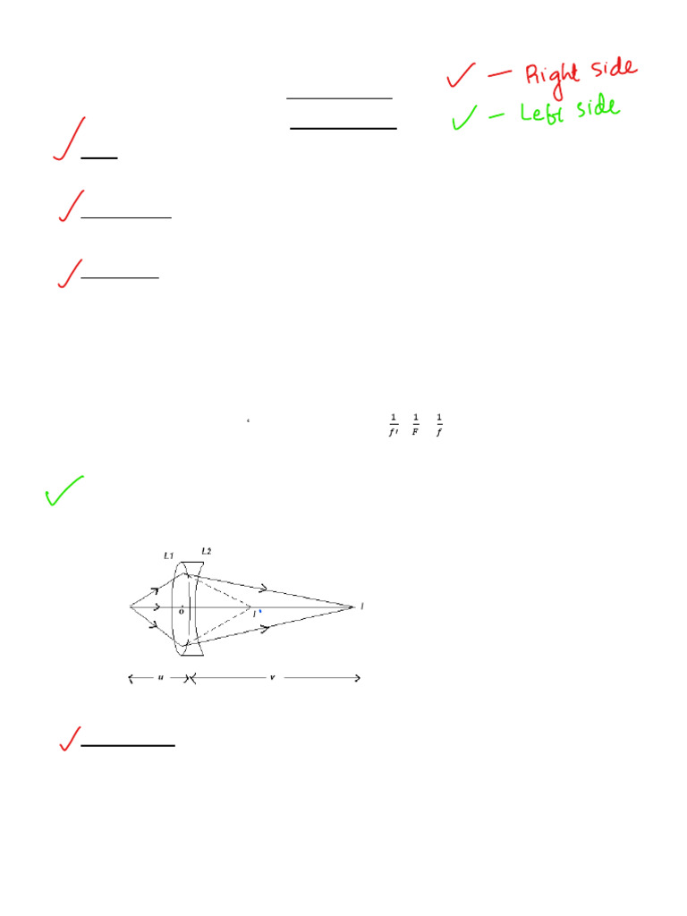 DPS PRACT 6 Concave Lens | PDF | Optics | Applied And Interdisciplinary Physics