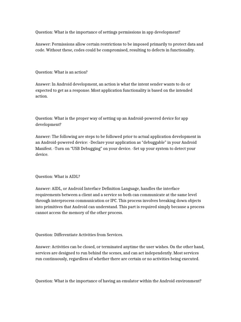 Android App Development Essentials | PDF | Android (Operating System) | Mobile App