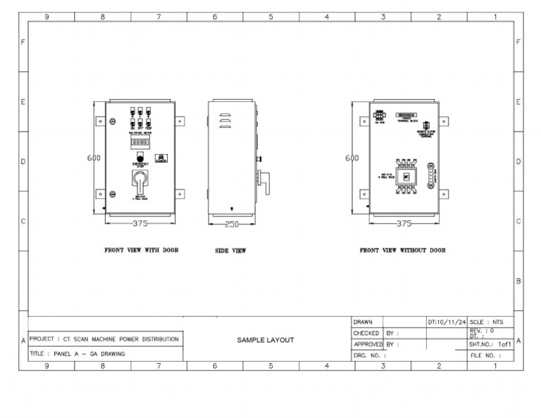 UPS Output Panel- Revolution Aspire | PDF