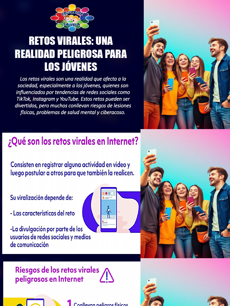 Retos Virales: Riesgos y Prevención | PDF