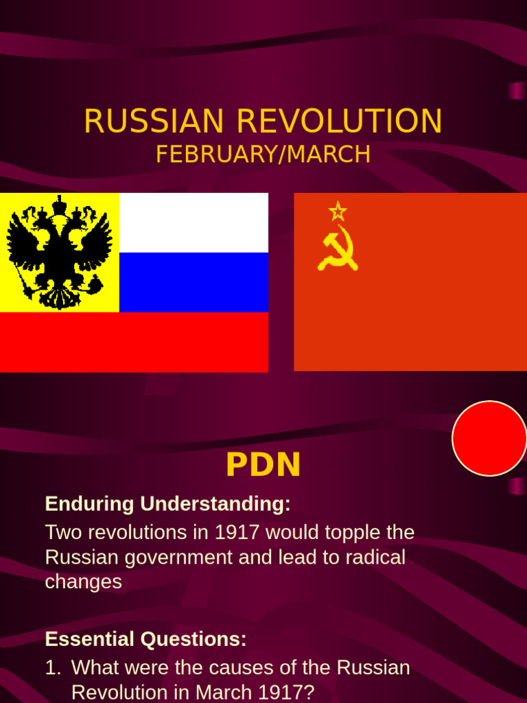 Russian_Revolution_-_March | PDF