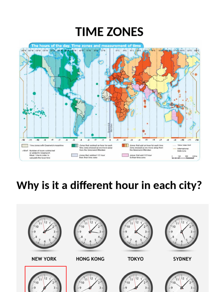 Timezones 161026170456 | PDF | Greenwich Mean Time | Cartography