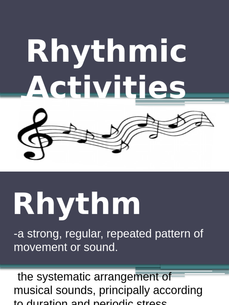 RHYTHMIC-ACTIVITIES | PDF | Rhythm | Dances