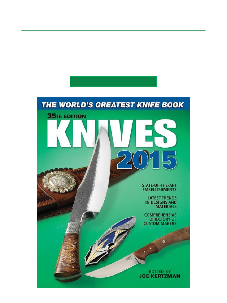 Knives 2015 - 35th Edition New Edition PDF | PDF