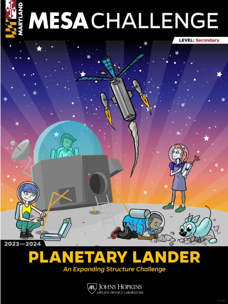 2023 24 Planetary Lander Challenge | PDF | Rover (Space Exploration) | Nasa
