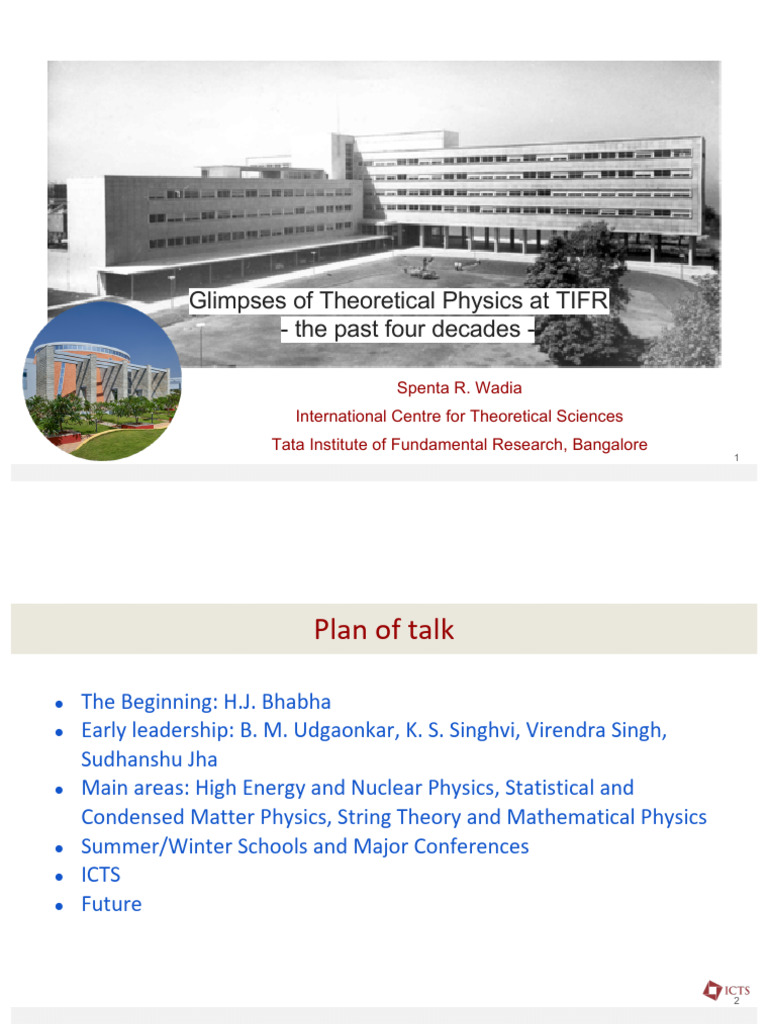 Glimpses of Theoretical Physics at TIFR in the Past Four Decades_SRW_17 ...