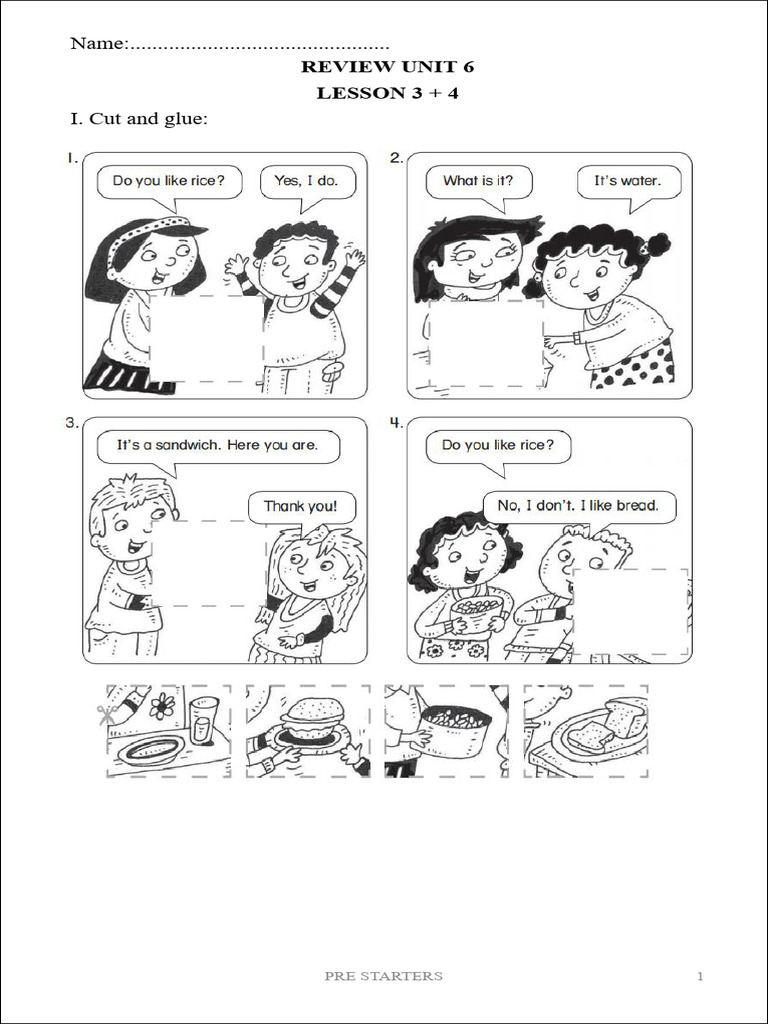 REVIEW UNIT 6 - LESSON 3+4 | PDF