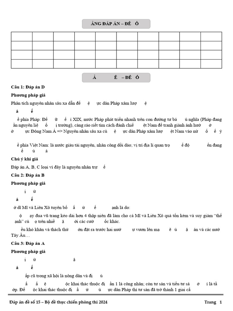 HDG de So 15 Mon Lich Su | PDF