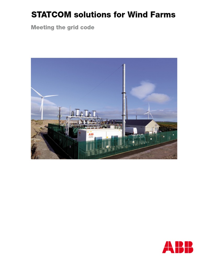 Statcom - Meeting The Grid Code | PDF | Wind Power | Electrical Grid