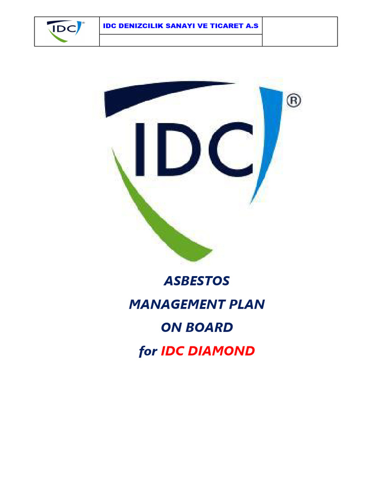 Asbestos Management Plan for Ships | PDF | Asbestos | Thermal Insulation