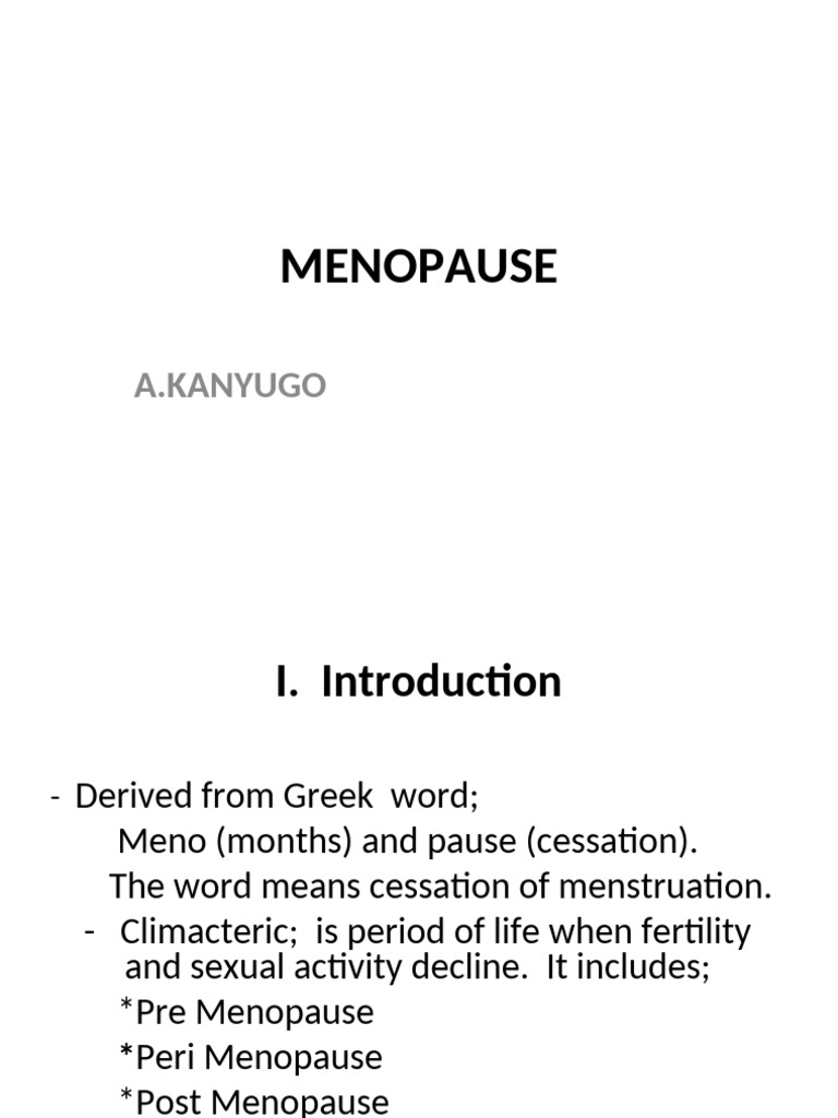Menopause and Andropause | PDF | Menopause | Hormone Replacement Therapy