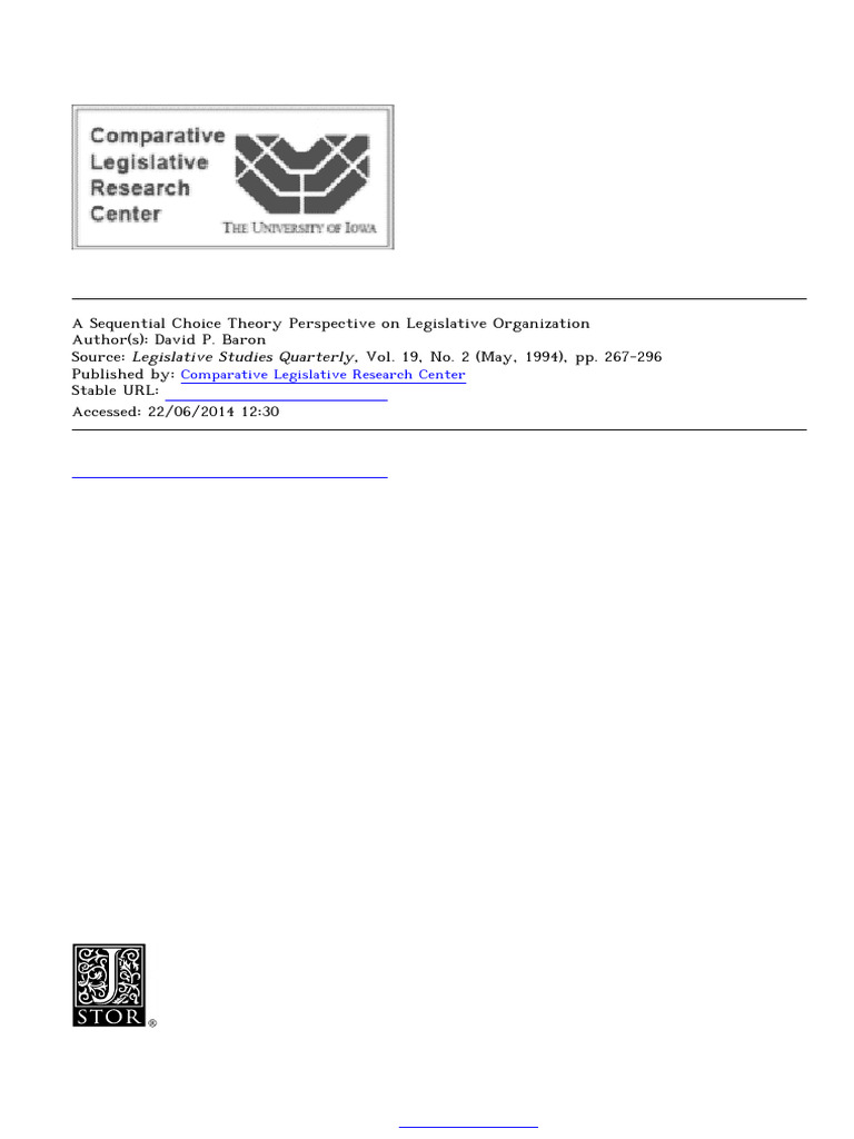 sequential-choice-theory-baron1994 | PDF